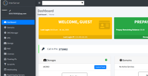 Interserver使用教程 - vps boy